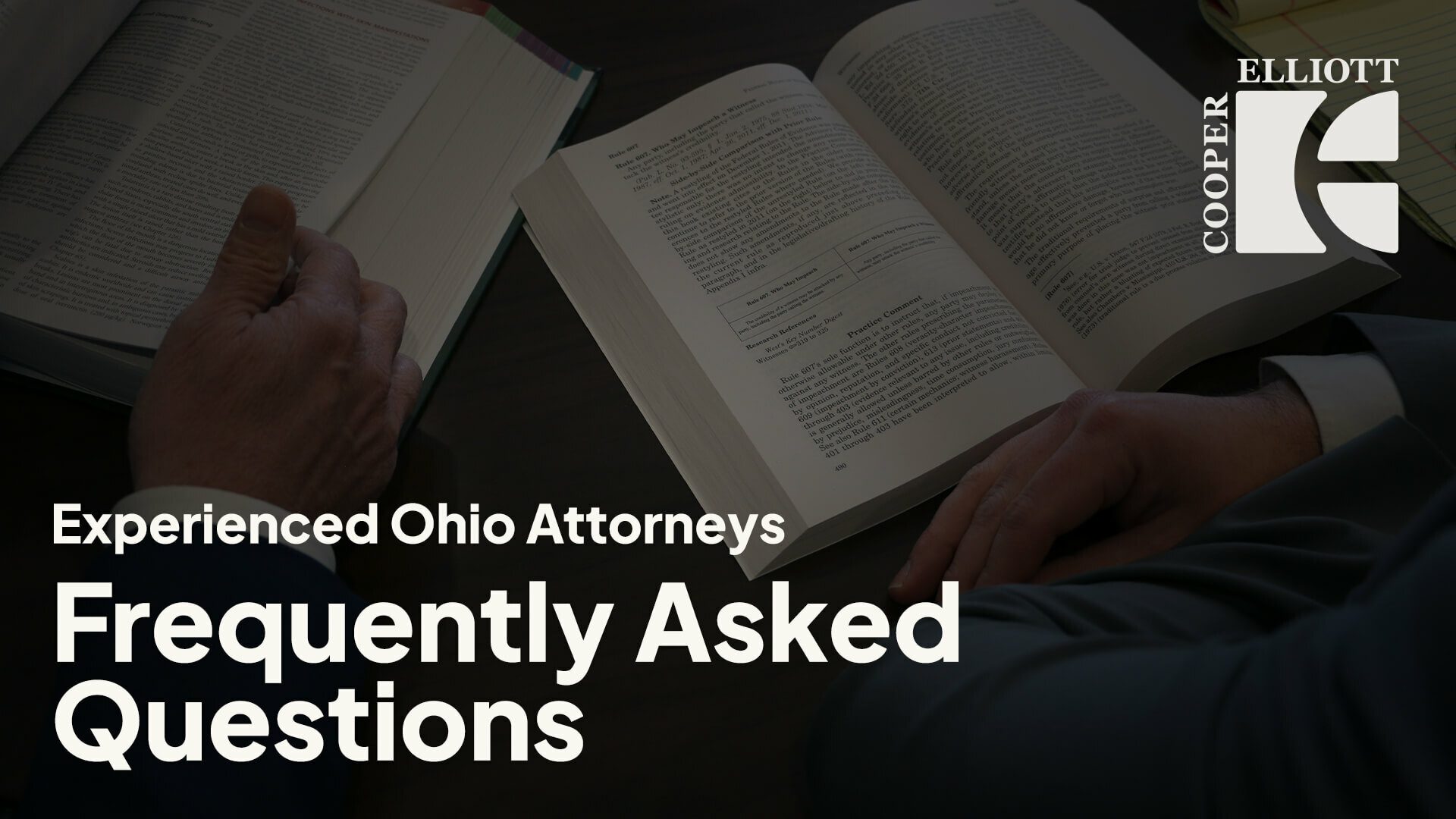 Cooper Elliott FAQs | Columbus Ohio Injury Lawyers